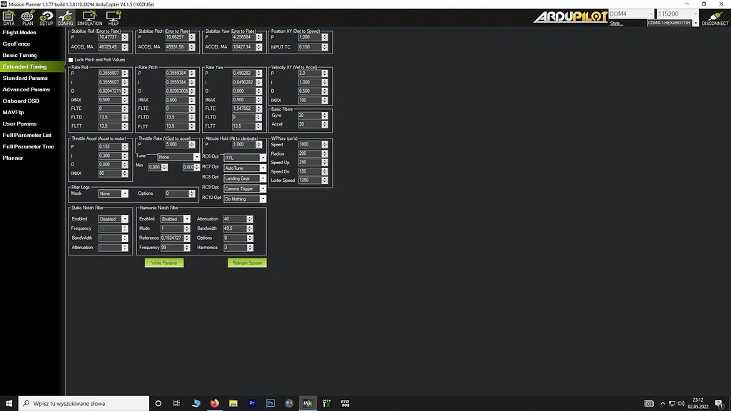 Autotune Drone Bouncing Copter 4 0 Ardupilot Discourse