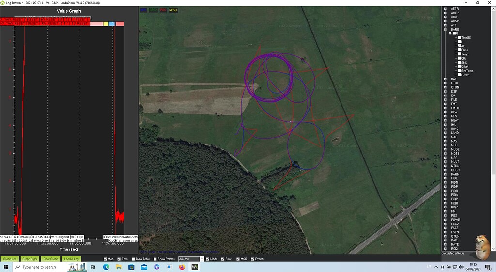 Transition and yaw/heading cont'd - VTOL Plane - ArduPilot Discourse