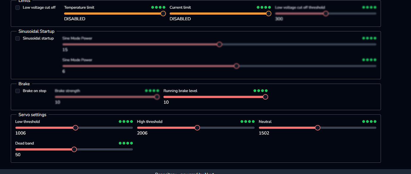 AM32 esc setting vs ardupilot setting - Copter 4.5 - ArduPilot Discourse