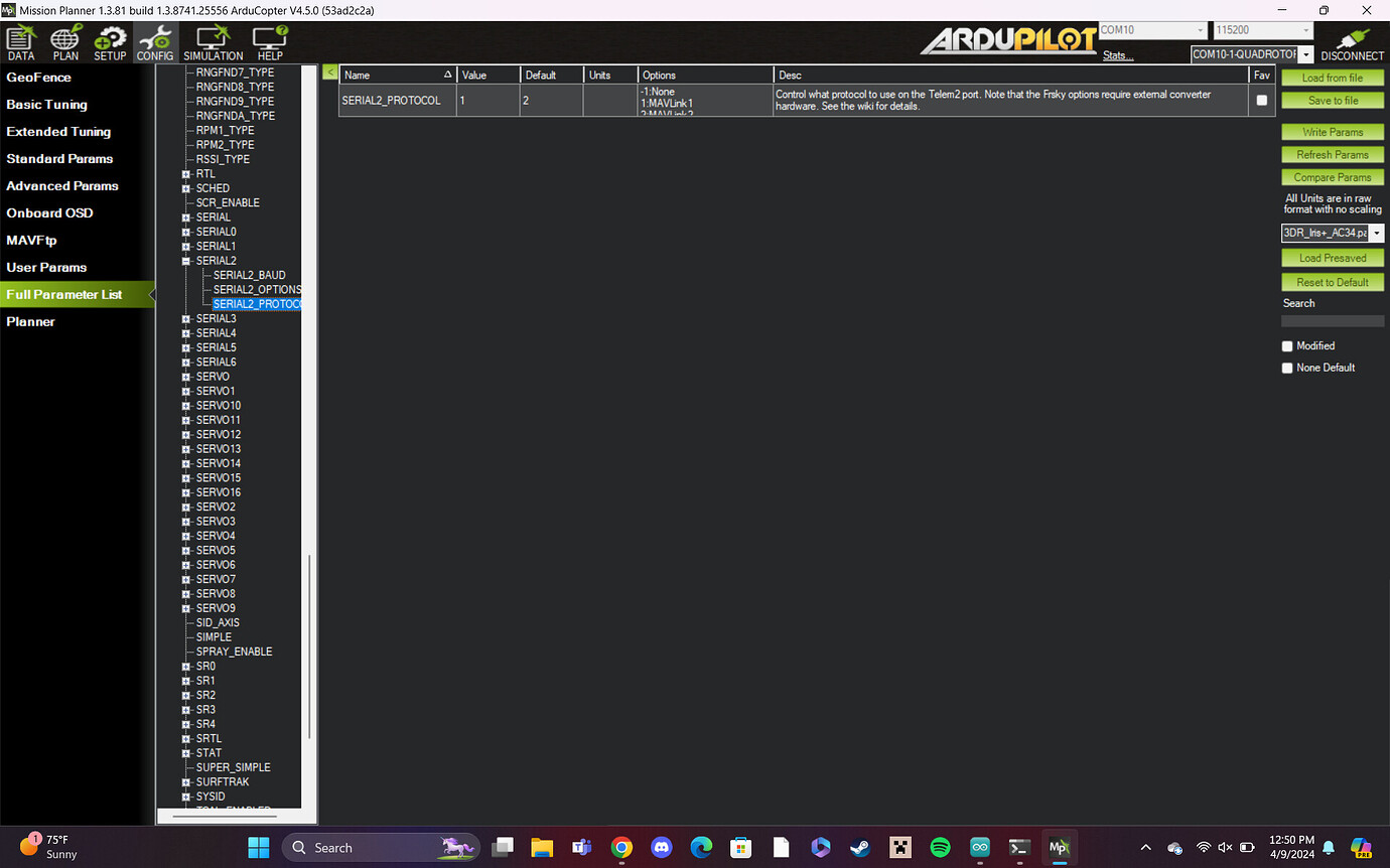 Pixhawk Orange Cube using a payload system with Arduino Mega - Copter 4.5 - ArduPilot Discourse