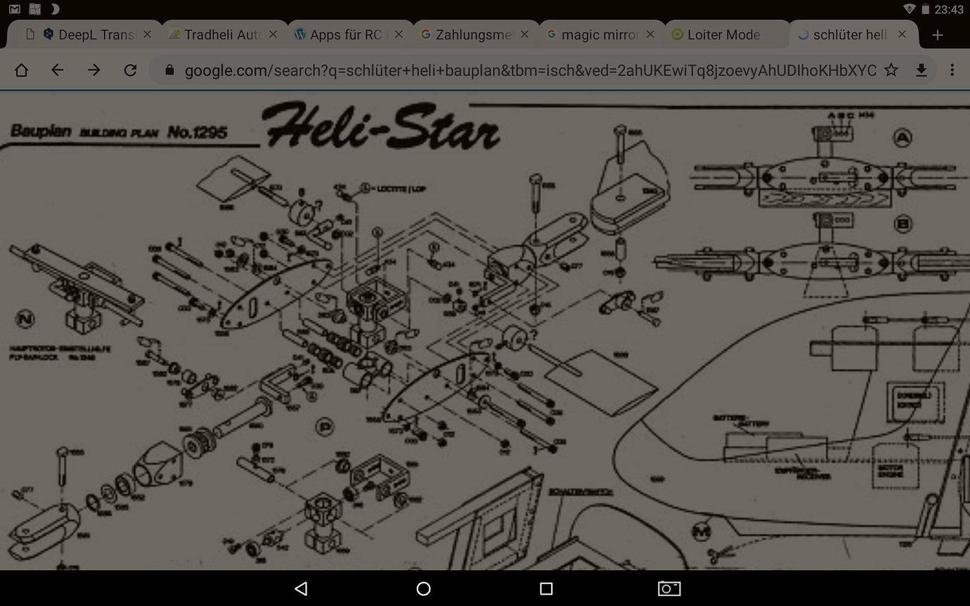 In Search of true teetering rotor head for 600 size heli - Traditional ...