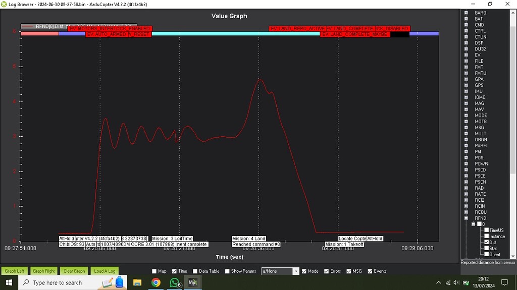 Terrain-following mode resulting in an alternating altitude - ArduCopter - ArduPilot Discourse