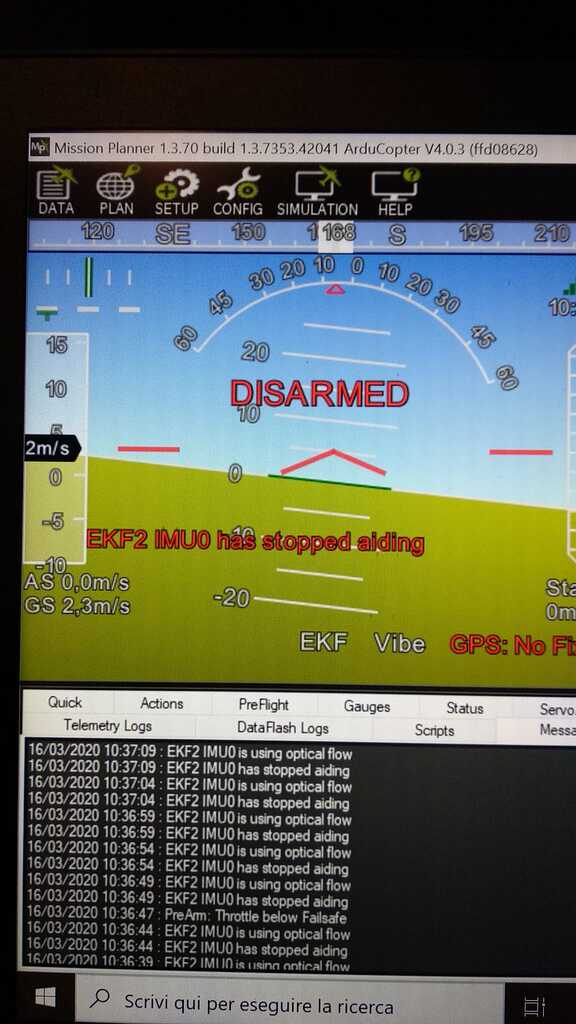 EKF2: gps and optical flow in loiter combine data? - Copter 4.0 ...