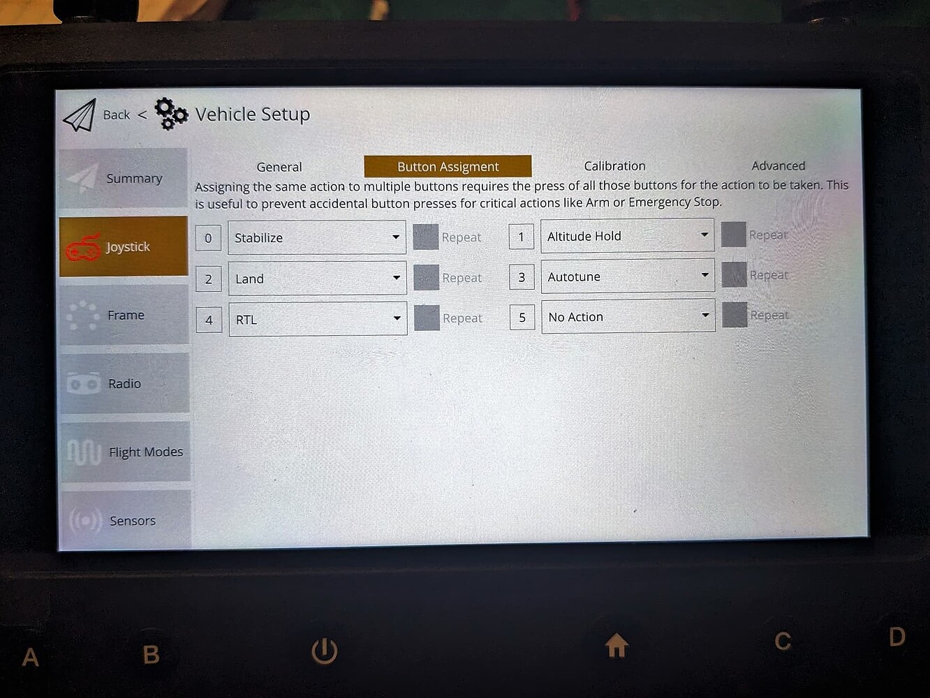 SIYI QGC Button Assignment - OSD/Video - ArduPilot Discourse
