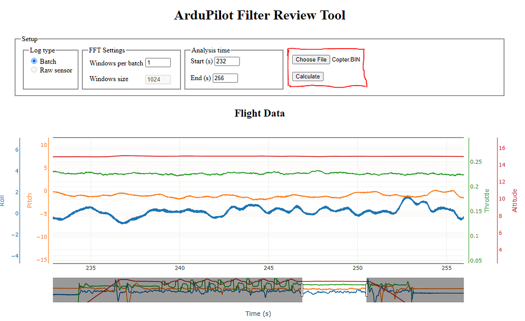 new FFT Filter setup and review web tool - Blog - ArduPilot Discourse