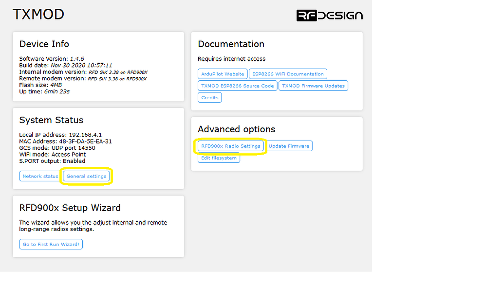 RFD900 / TXMOD and SBUS - Radios - ArduPilot Discourse