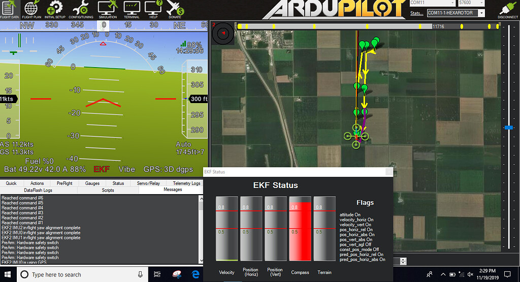 Intermittent EKF flags - Copter 3.6 - ArduPilot Discourse