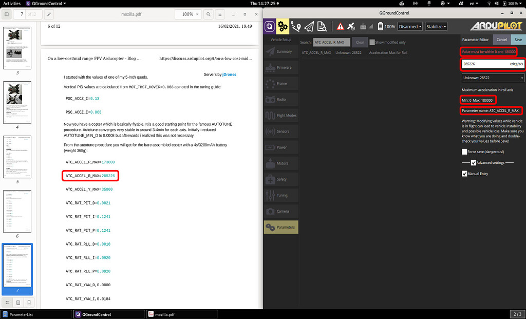 Parameters' names and ranges have changed? - Copter 4.0 - ArduPilot Discourse