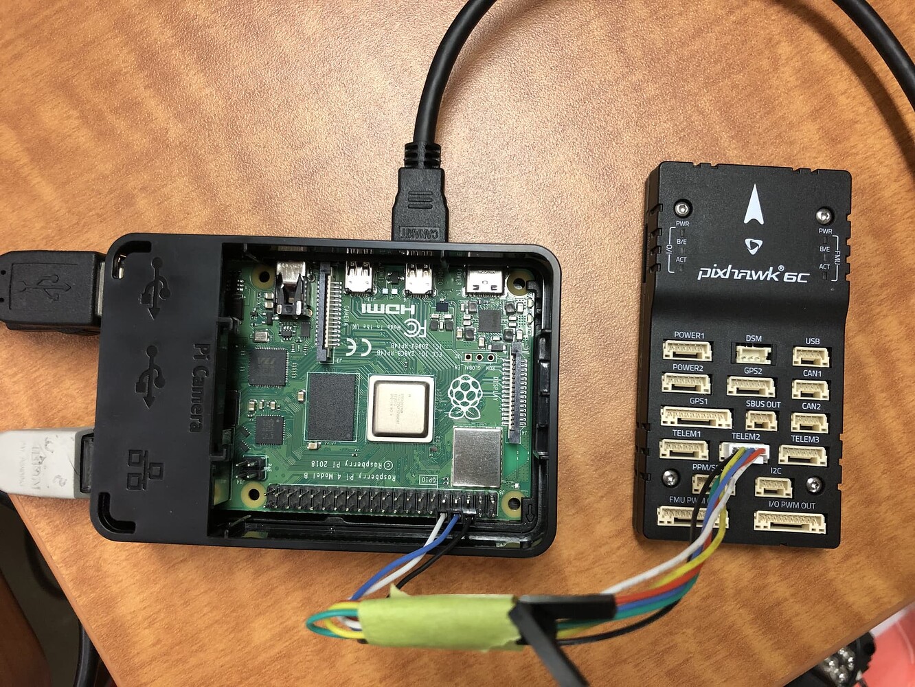 Pixhawk 6C to RPi 4 connection - APSync / Companion Computers ...