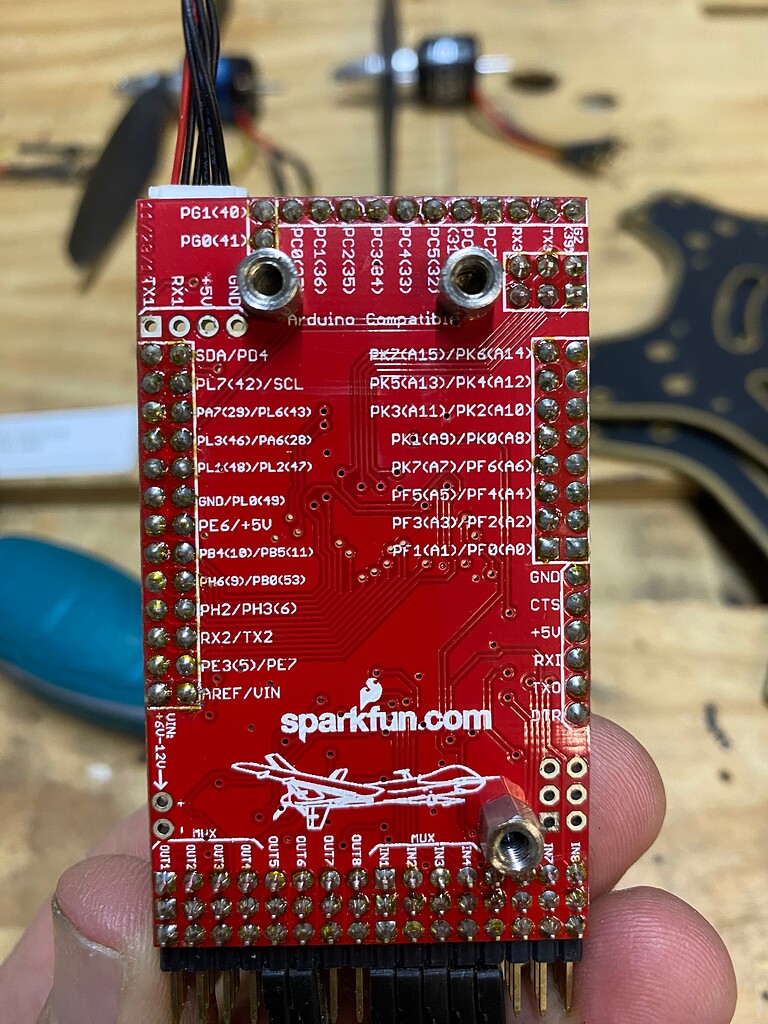 Setup an old Ardupilot Mega board with F550 drone - UnSupported ...