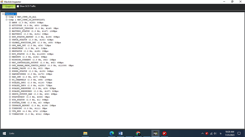 Reduce the frequency mavlink - MAVLink - ArduPilot Discourse