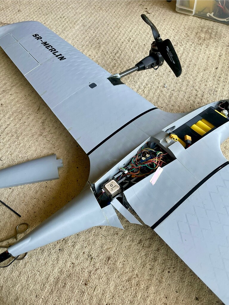 Crash due tail motor not starting. Stuck rotor protection? - VTOL Plane ...