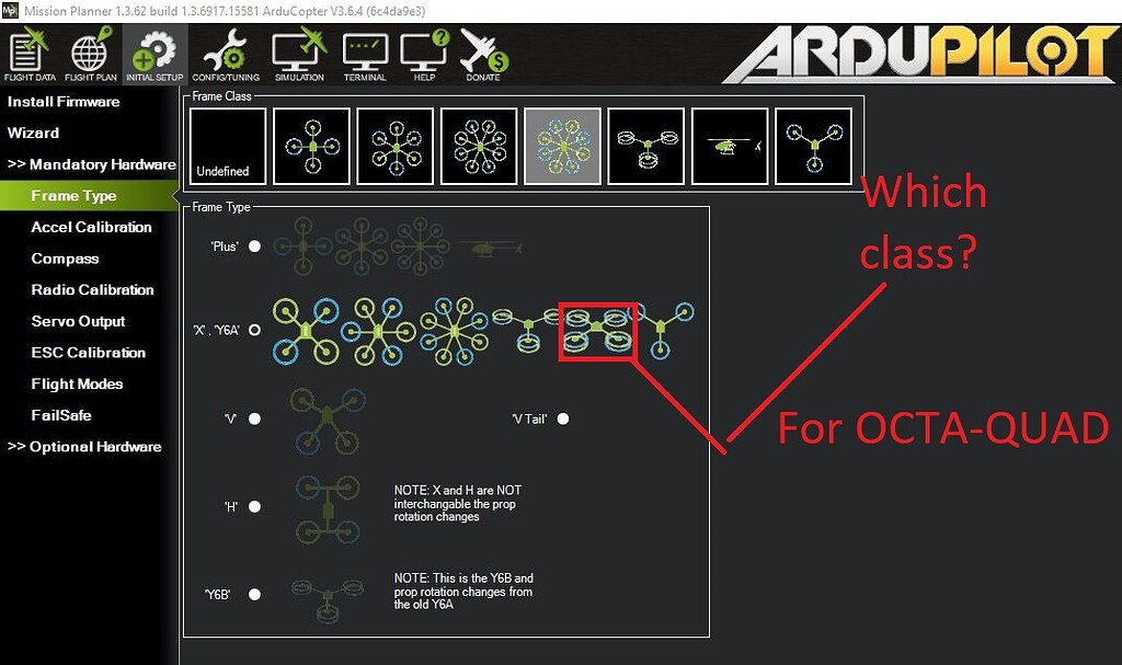 Arducopter 3.6.4 + Chibios + Mission planner 1.3.62 - Copter 3.6 ...