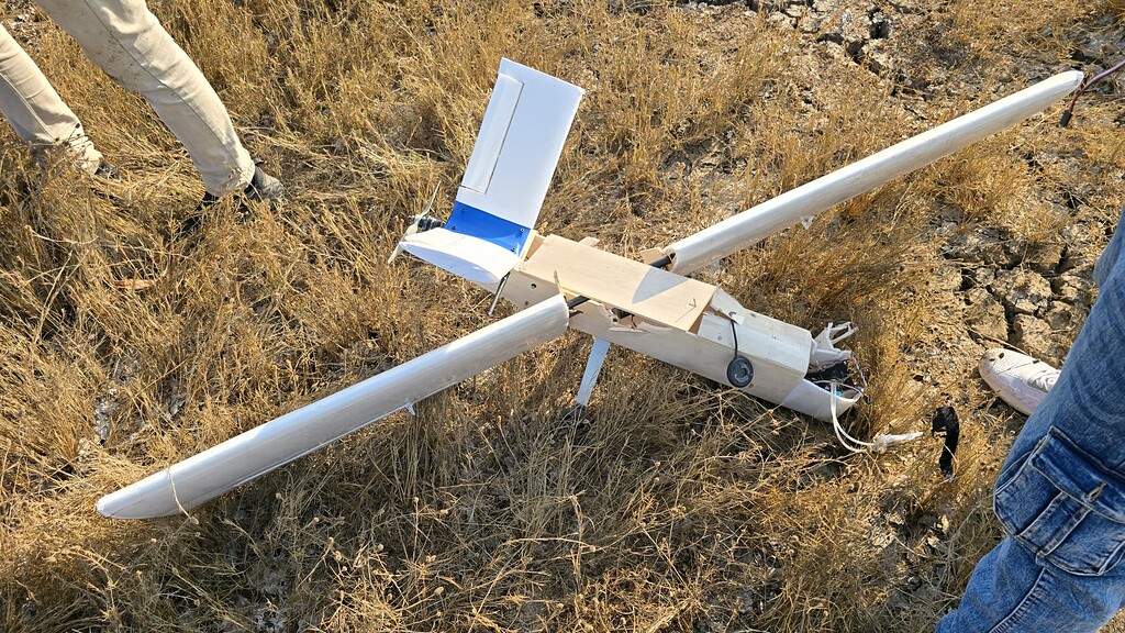 Single Propulsion V-Tail fixed Sudden Nose down Crash. Unknown Cause of Fall - ArduPlane ...