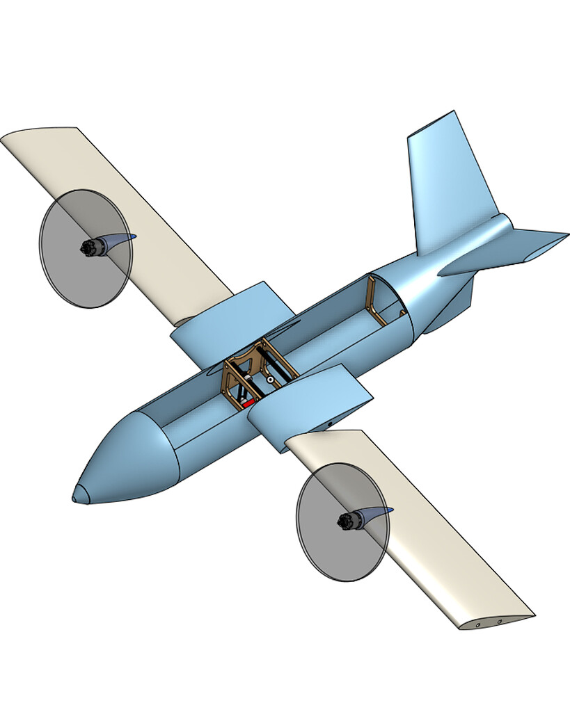 2-Motor Tilt-wing Possible? - VTOL Plane - ArduPilot Discourse