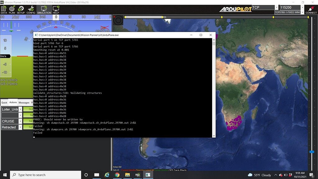 SITL Quadplane does not connect - SOLVED - Plane Simulation - ArduPilot ...