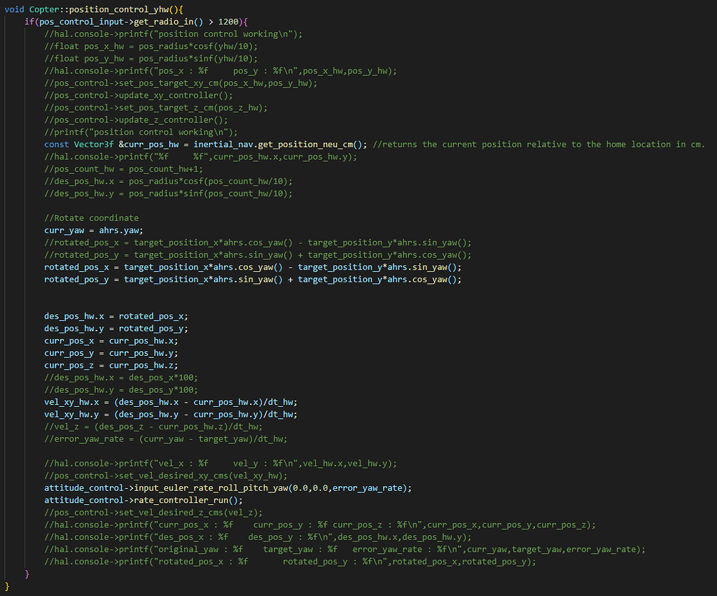 How can I attitude control - Copter 4.1 - ArduPilot Discourse