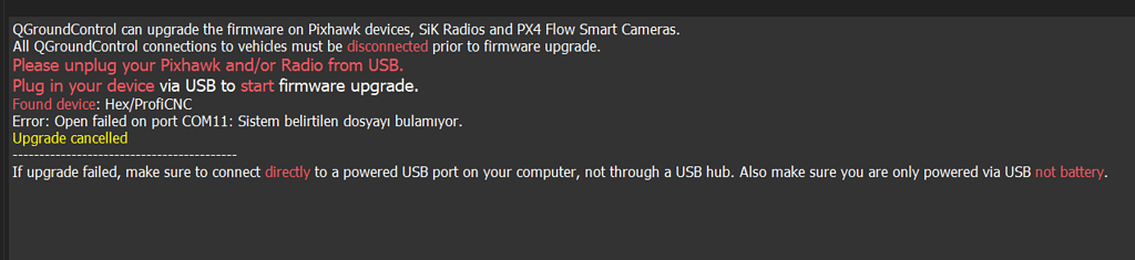 I keep getting this error when using q ground control - QGroundControl ...