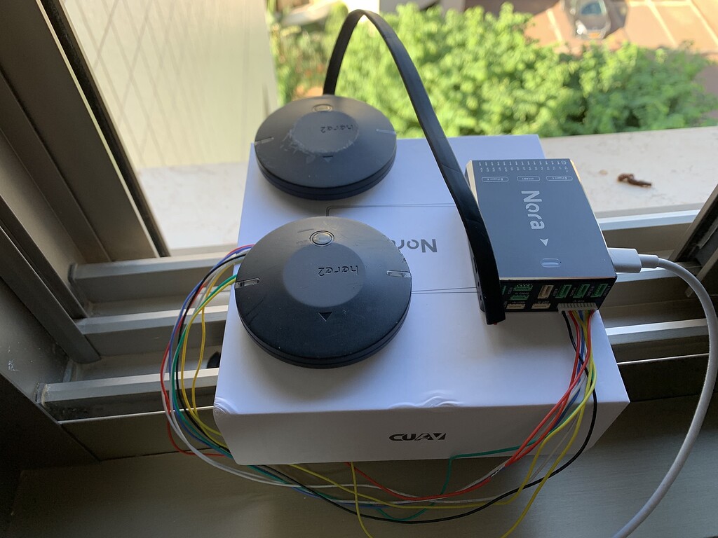 CUAV Nora - With 2 Here2 GPS units (I2C) - Blog - ArduPilot Discourse