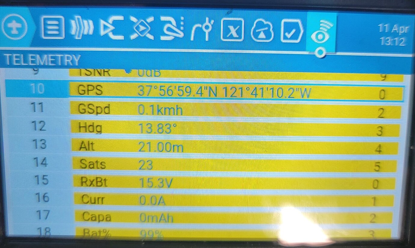 EdgeTX Telemetry Altitude and Compass Sensors incorrect readings - ArduCopter - ArduPilot Discourse