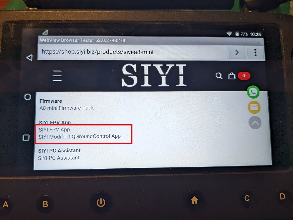 How to install SIYI apps on HereLink V1.1 - OSD/Video - ArduPilot Discourse