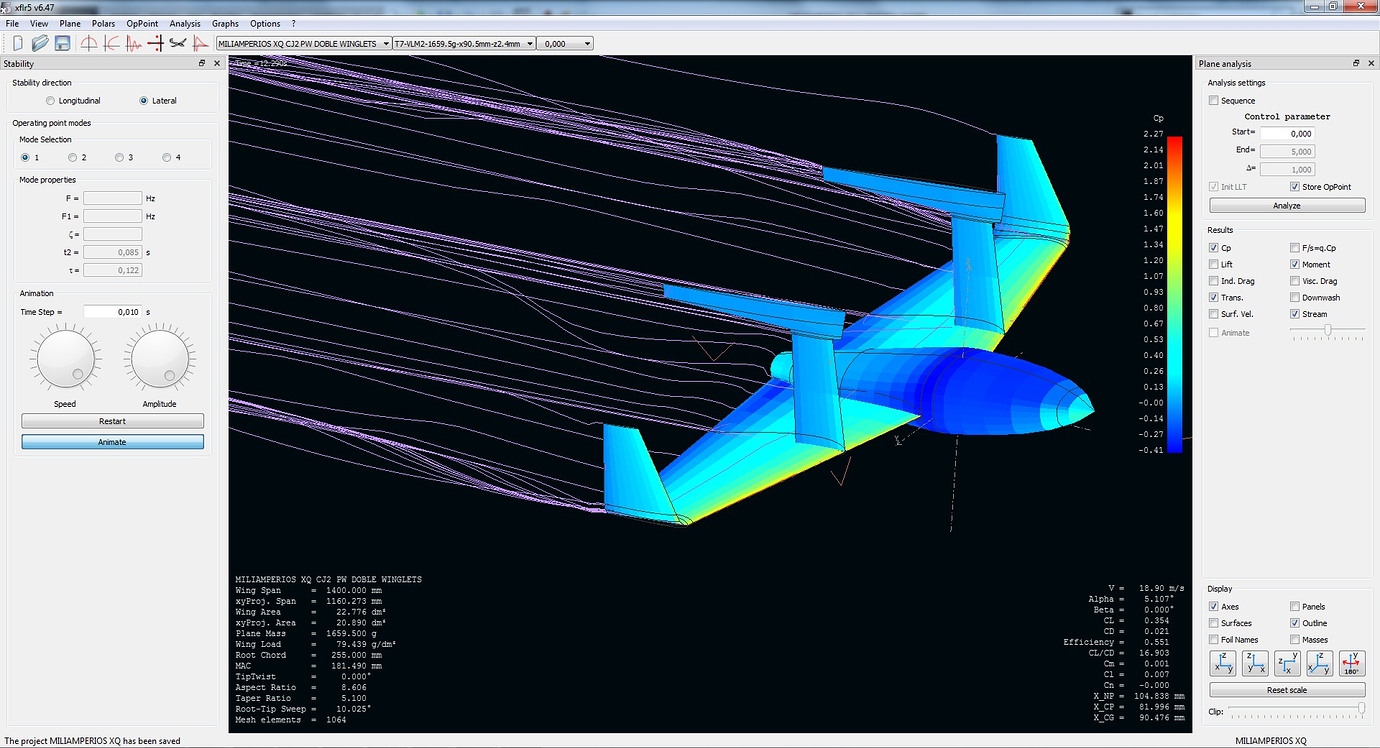 QUAD X Motor Tailsitter without control surfaces (H-Wing) - Page 2 ...