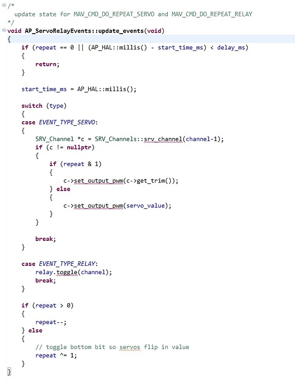Regarding the DO commands MAV_CMD_DO_REPEAT_SERVO and MAV_CMD_DO_REPEAT_RELAY - Plane 3.8 ...