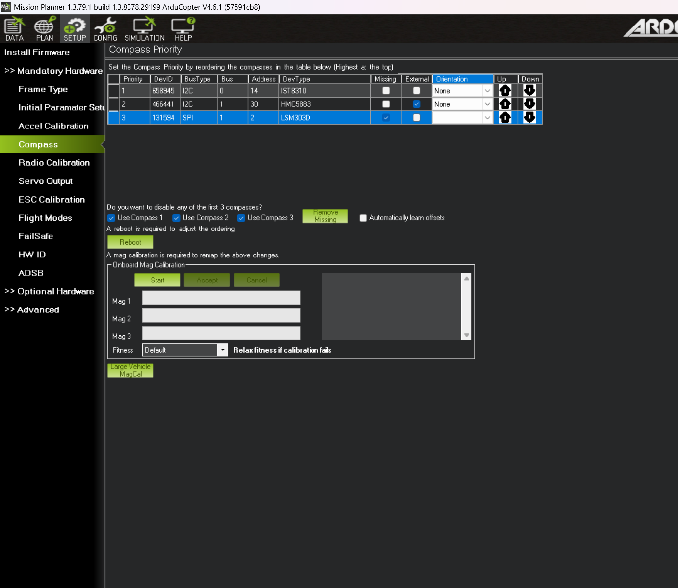 Compass Calibration Issues with Pixhawk 2.4.8 Hexa (IST8310 + Mission ...