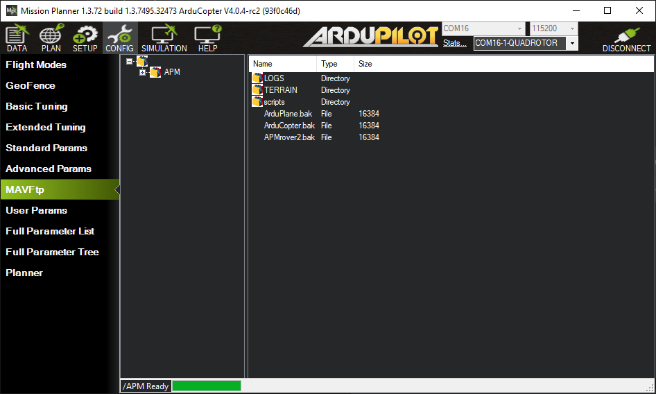 Failed To Create Directory Scripts Mission Planner ArduPilot Discourse
