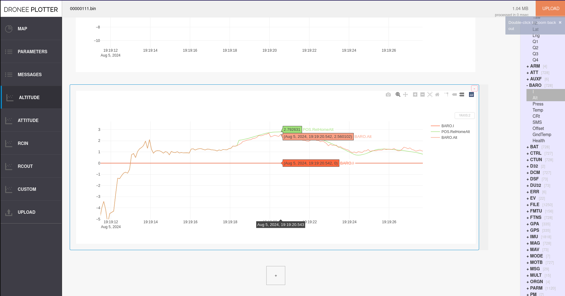 Log inspection with PlotJuggler - Blog - ArduPilot Discourse