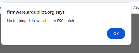 Log file does not contain Harmonic Notch data - Copter 4.6 - ArduPilot Discourse