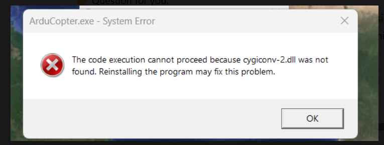Mission planner sitl not working on win11 - Copter Simulation - ArduPilot Discourse